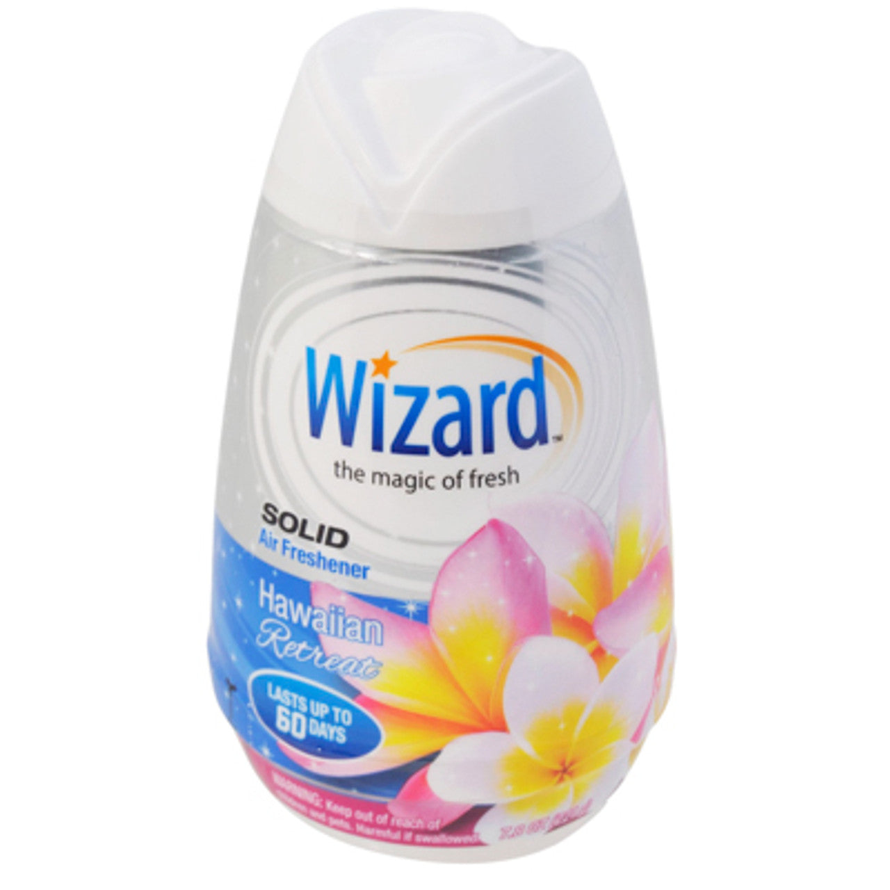 WIZARD SOLID AJUSTABLE AIR FRESHENER 7.8oz/HAWAIIAN. (SKU #80428)