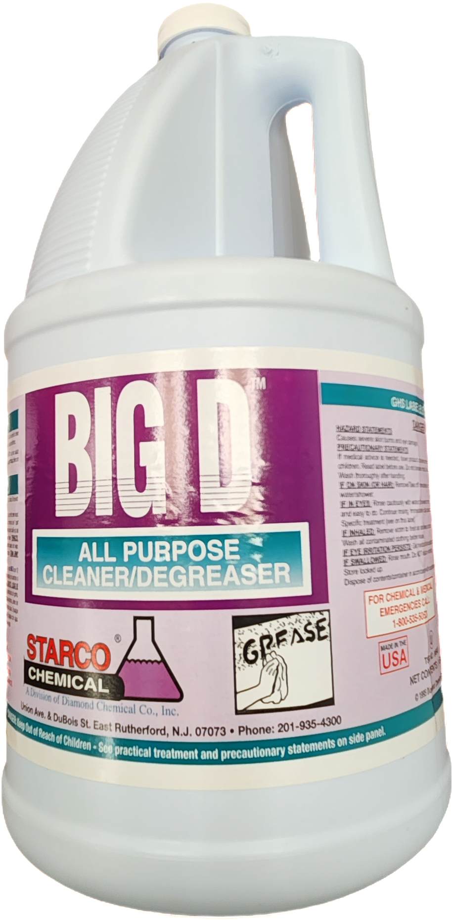 BIG D CLEANER - DEGREASER 128OZ (SKU #60152)