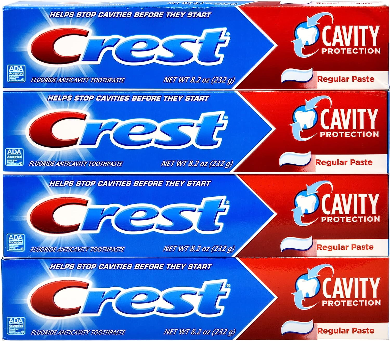 CREST TOOTHPASTE 8.2OZ//CAVITY PROTECTION. (SKU #80227)