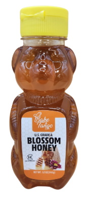 BAKE & TANGO BLOSSOM HONEY 12oz HONEY BEAR (SKU #80078)